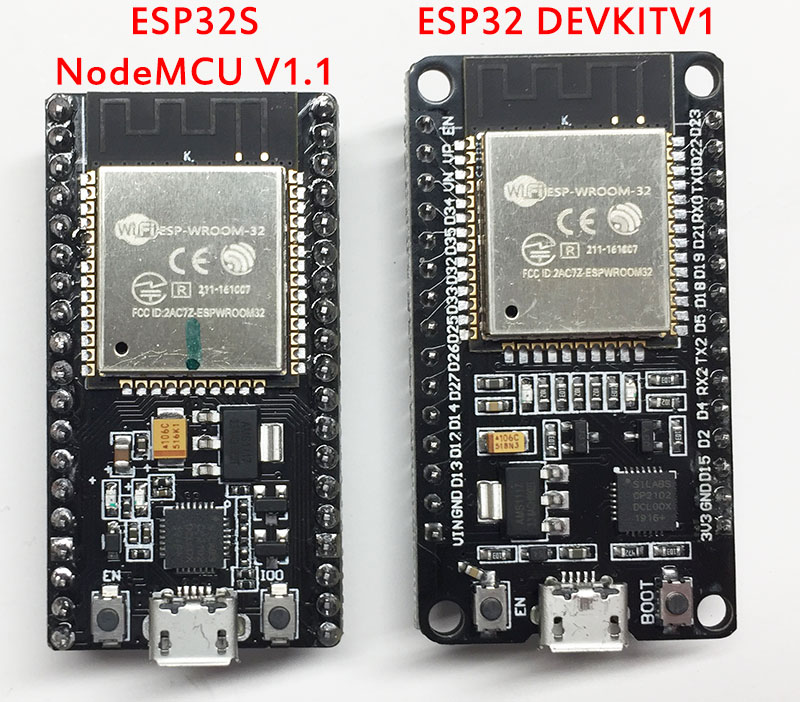 ESP32 Dev Kit Board Comparison